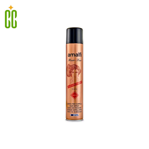 Amalfi Laca Fijación Fuerte, Bote de 400 ml – Cosmo Cosmetics
