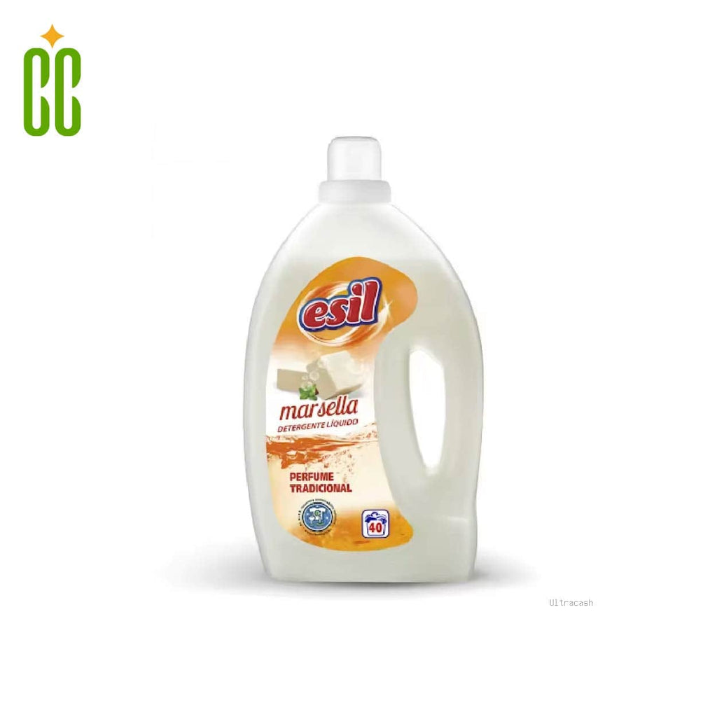 Esil - Detergente Liquido Marsella Perfume Tradicional 40 Lavados, 3L ...