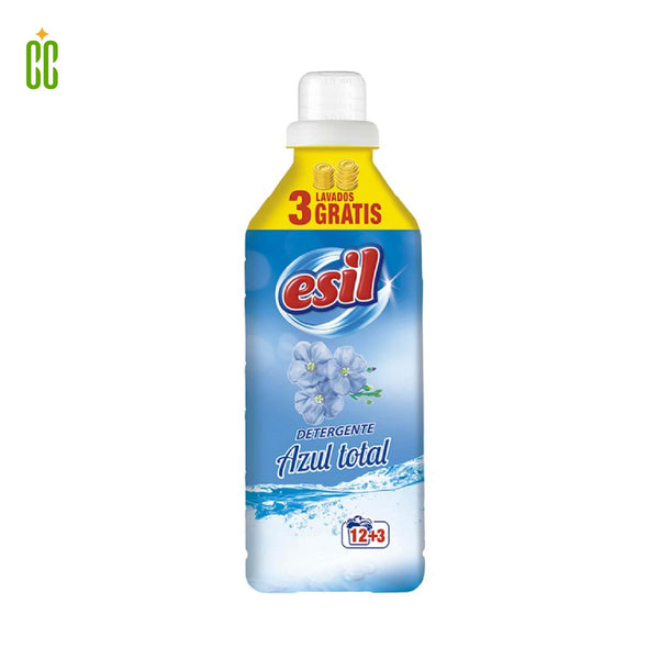 Esil Detergente Líquido Azul Total 12+3 Dosis, 750ml – Cosmo Cosmetics